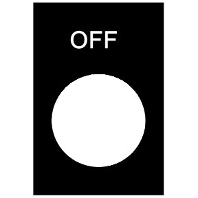 ZB2BY2312 - ENGRAVED NAMEPLATE | Schneider Electric Indonesia