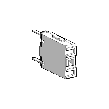 ZB6Y006A - dummy contact block for head Ø16 with pins for PCB ...