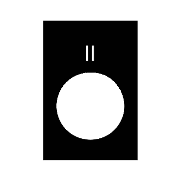 ZB2BY2148 - 图例 - Ø 22 - 30 x 40 mm- II | Schneider Electric