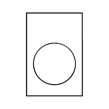 ZB2BY6102 - legend - Ø 22 - 30 x 50 mm - unmarked | Schneider-electric ...