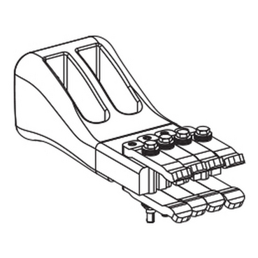 EXEARM20C7LXL - MV connector arms, EasyPact EXE, lower with flat ...