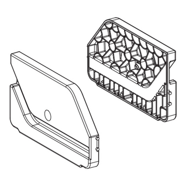 EXESHRP4 - Shutter ramp, EasyPact EXE, metal, phase distance 210mm ...