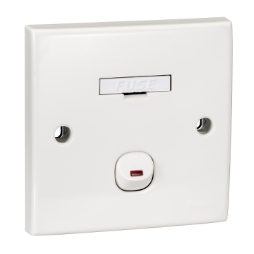 E31DFSGN - Switched fuse connection unit with neon, S-Classic, 13A ...