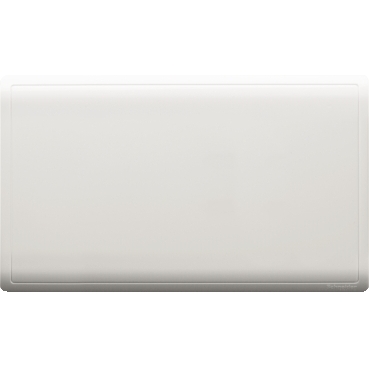 E8230TX_WE - Twin Gang Blank Plate, White | Schneider Electric Singapore