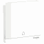 E8331BPL1_WE - AvatarOn, push button for doorbell, 10A, 250V, White ...
