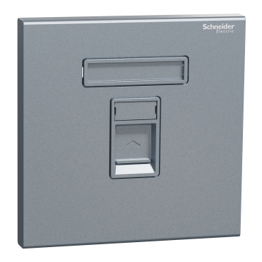 E8331RJS4_CG_CS - Telephone socket, AvatarOn, 1 gang, shuttered ...