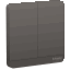 E8332PRL1_DG_C5 - Momentary Switch, AvatarOn, 4A, 250V, 2gangss, Dark ...