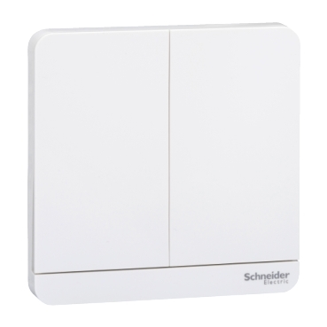 E8332PRL1_WE - AvatarOn - momentary switch - 4A 250V - 2 gangs - White ...