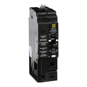 EDB14040EPD - Mini circuit breaker, E-Frame, 40A, 1 pole, 277VAC, 25kA ...