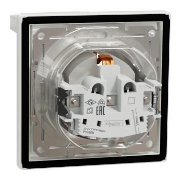 EPH3100321 - Asfora - single socket outlet with side earth - 16A lid ...