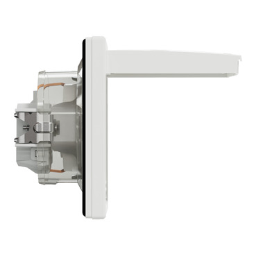 EPH3100321 - Asfora - single socket outlet with side earth - 16A lid ...