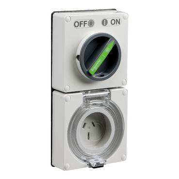 EY56C315LE - Switched Socket, Easy56, 3 Pin, 15A, 250V- Less Enclosure ...