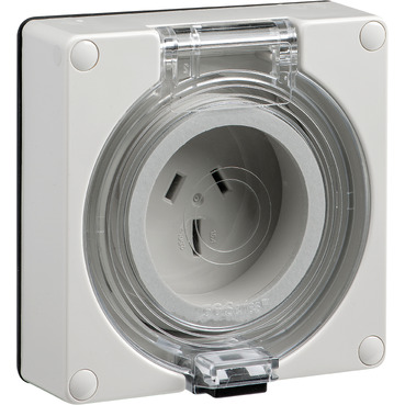 EY56SO315LE - Easy56, Socket, 3 Pin, 15A, 250V, Less Enclosure ...