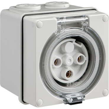 EY56SO332 - Socket, Easy56, 3 Pin, 32A, 250V | Schneider Electric Australia