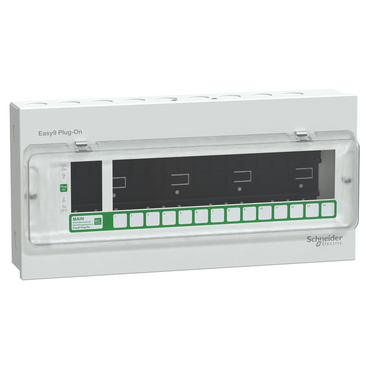 EZ9EPL114 - Plug-On Consumer, Easy9, 12 ways, 63A, transparent door, IP4X | ชไนเดอร์ อิเล็คทริค ...