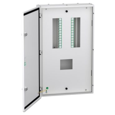 EZ9EVN08M - VTPN Distribution board, Easy9, 8 ways, 160A MCCB, double door metal, IP43 ...