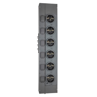 EZML115125 - Branch unit, EZ Meter-Pak, 125A, 5 x 5 jaw sockets, 120 ...