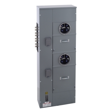 EZMT312225CA - Branch unit, EZ Meter-Pak, 225A, 2 x 5 jaw sockets, 240 ...