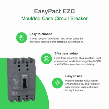 EZC250N3150 - Interruptor Automático Fijo EasyPact EZC250N TMD 150 A 3P3D | Schneider Electric ...