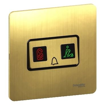 GGBBPSBAB - Ultimate Screwless - Bell Push Switch "DND / make-up room ...