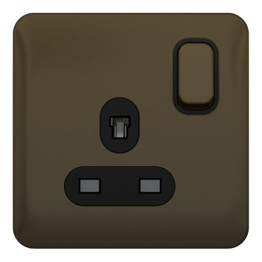 GGBL3050NSBMBS - Lisse - Switched Socket - 1 gang - 13A (non standard ...