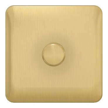 GGBL6012LSBS - Lisse - Universal Dimmer - 1 gang 2 way LED - 100W Satin ...