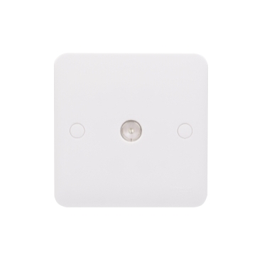 GGBL7010S - "Lisse Square edge white moulded - TV/FM socket( Subject to ...