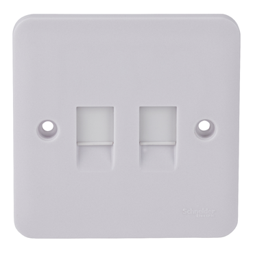 GGBL7072C6 - "Lisse - data socket - twin RJ45 Cat 6( Subject to ...