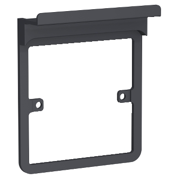 GGBLSHF1GBS - Lisse - Socket Surround frame with Shelf - 1 gang Black ...