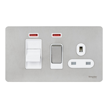 GU4401WSS - "Ultimate Screwless flat plate - cooker control unit - 45 A ...