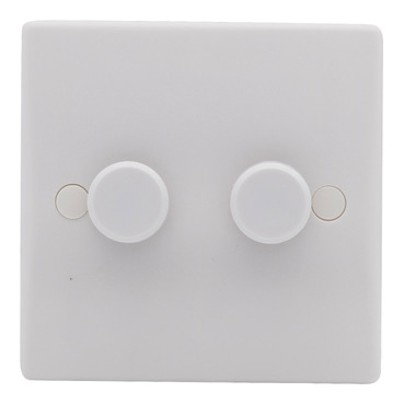 GU6022L - Double dimmer, Ultimate Slimline, rotary, 400W, leading edge ...
