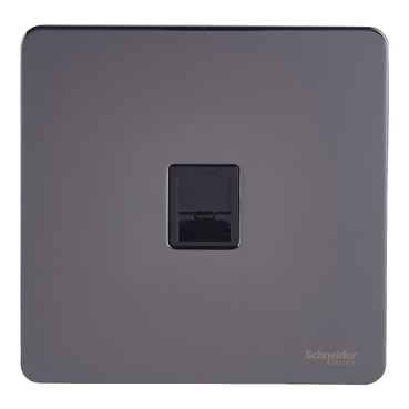 GU7471BBN - Data socket, Ultimate, Screwless Flat plate, RJ45, CAT 5e ...