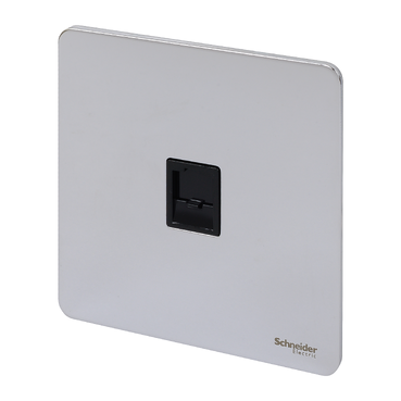 GU7471BPC - Data socket, Ultimate, Screwless Flat plate, RJ45, CAT 5e ...