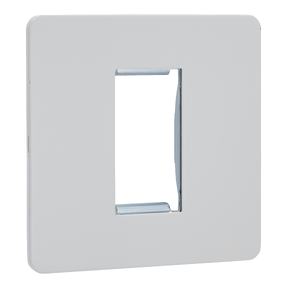 GU8450PW - Ultimate - screwless euro modular - 1 gang - white metal ...