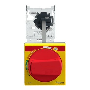 GV2APN02 - Extended rotary handle kit, TeSys Deca, IP54, red handle ...