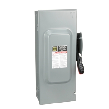H363N - Safety switch, heavy duty, fusible, 100A, 4 wire, 3 pole, 1 ...