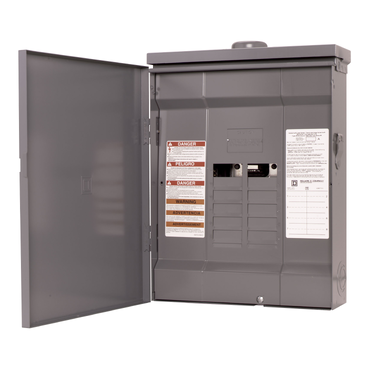 HOM816L125RB - Load center, Homeline, 1 phase, 8 spaces, 16 circuits ...