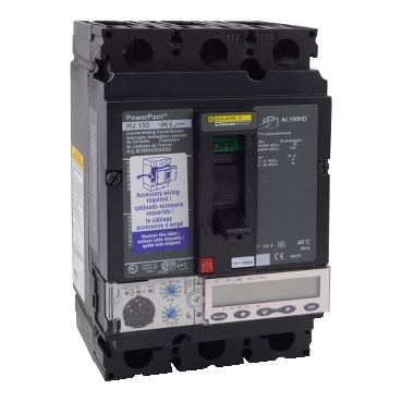 HJL36100U43XAASA - Circuit breaker, PowerPacT H, 100A, 3 pole, 600VAC ...