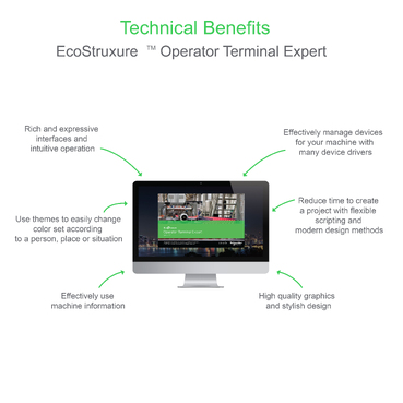 HMIRTWCZLSPAZZ - License, EcoStruxure Operator Terminal Expert, windows ...