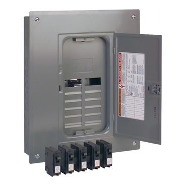 HOMVPL2 - Load center, Homeline, 1 phase, 12 spaces, 24 circuits, 125A ...