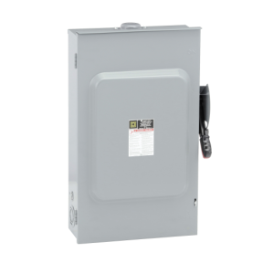 HU364RB - Safety switch, heavy duty, non fusible, 200A, 3 poles, 150 hp ...