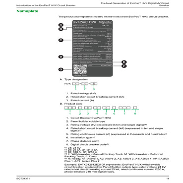 EATLPB1S - Indicator label, EvoPacT HVX, IEC | Schneider Electric Thailand