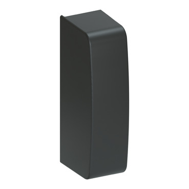 ISM14664 - OptiLine Minikanal 25x60 Afslutning Sort RAL 9005 ...