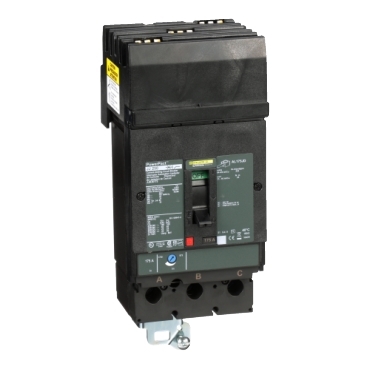 JJA36175 - Circuit breaker, PowerPacT J, 175A, 3 pole, 600VAC, 25kA, I ...