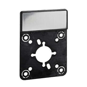 KZN15 - legend holder with blank legend - for cam switch - 64 x 64 mm ...