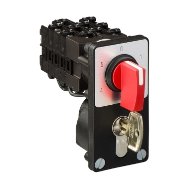 K1K015NZ2 - cam stepping switch - 2-pole - 60° - 12 A - front mounting ...