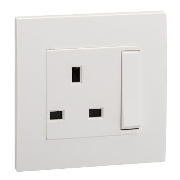 KB15L_WE_G11 - Vivace 13A 250V 1Gang Dolly Switched Socket,White ...