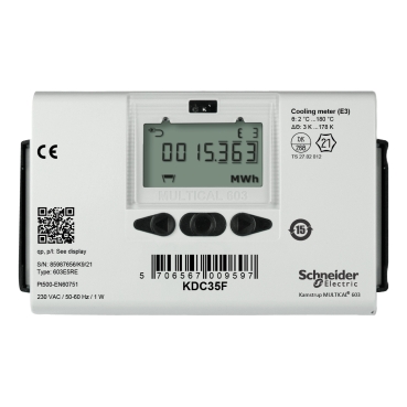KDC35F - KD Series Cooling Meter, DN50 Flanged Stainless Steel, 15 m³/h ...