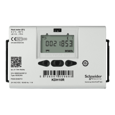 KDH10R - KD Series Heating Meter, R1 Threaded Brass, 3.5 m³/h Nominal ...