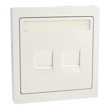 KIT_MTN4566-6035TO - Salida para conectores 2 x RJ45 Keystone, D-Life ...